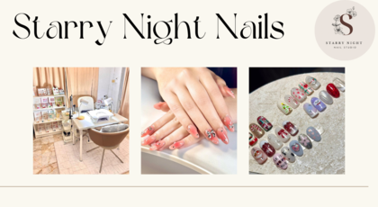 Starry Night Nails - Save Up to 80% Shop Now! at GoWabi